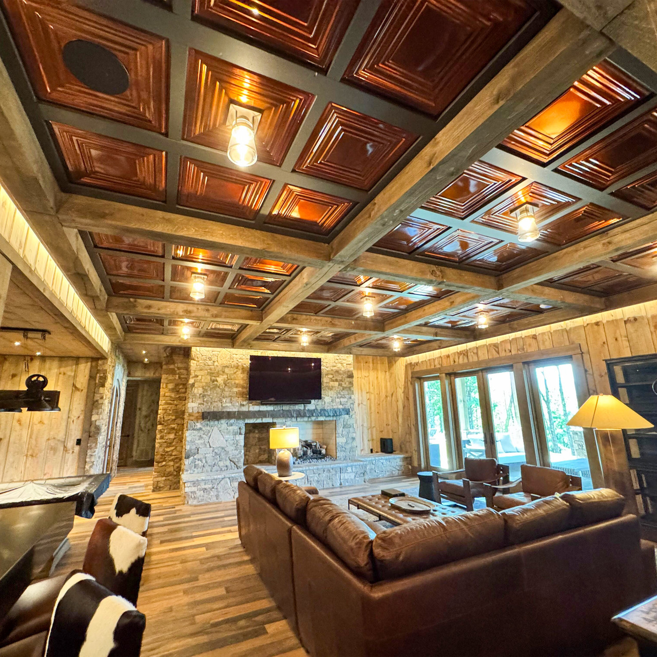 Framed Depth - Faux Tin Ceiling Tile - #341