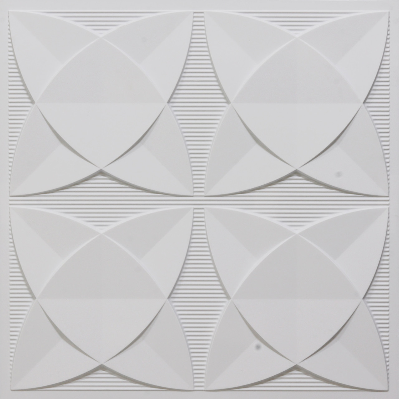 Clover Curve - Faux Tin Ceiling Tile - #369