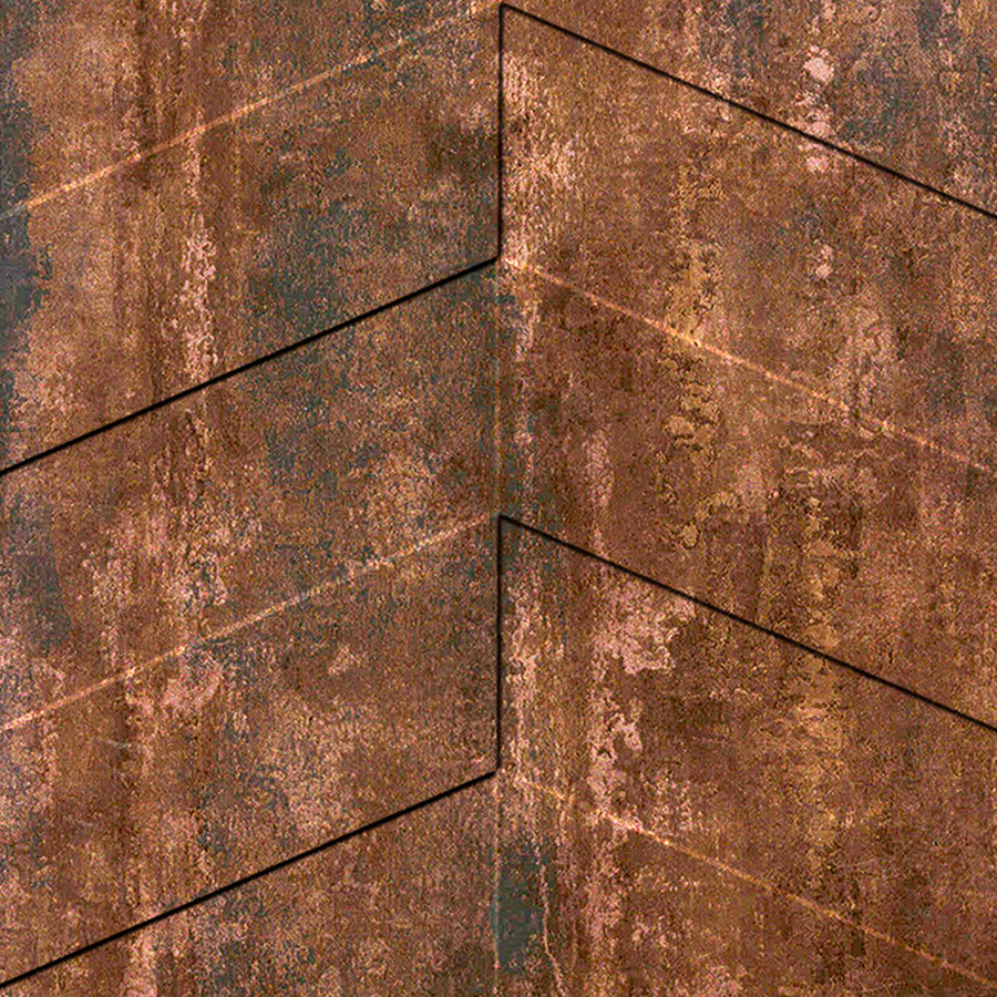 Chevron - MirroFlex - Tegular Ceiling Tiles 4 Pack (24x24) - 16 Sq.Ft.