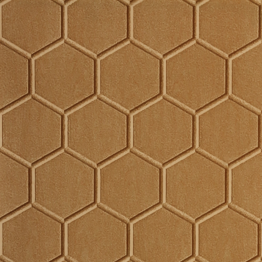 Hex Tile MirroFlex 4x8 Glue Up PVC 3D Wall Panels
