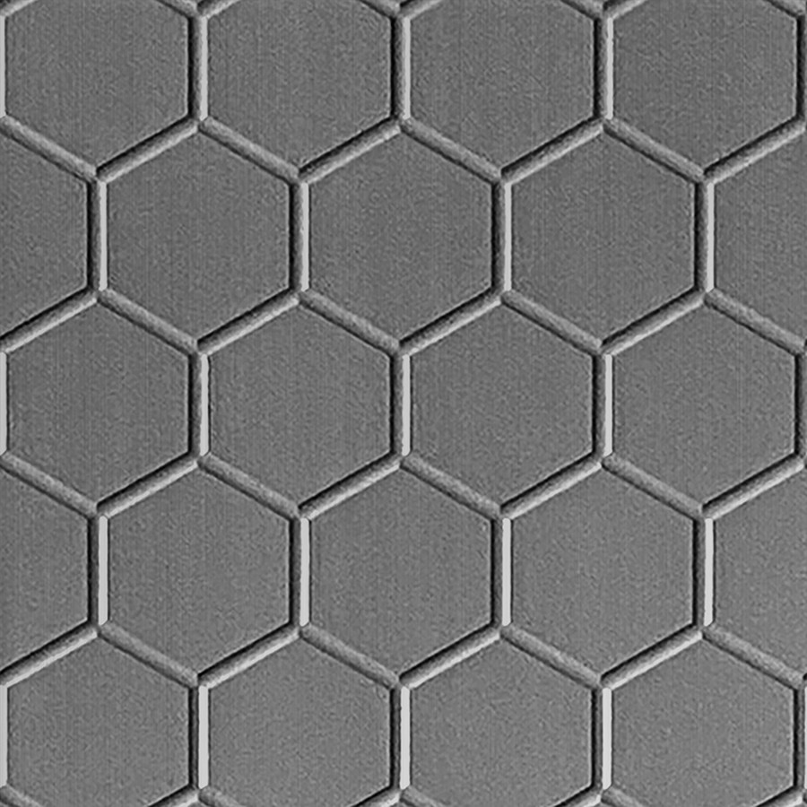 Hex Tile MirroFlex 4x8 Glue Up PVC 3D Wall Panels