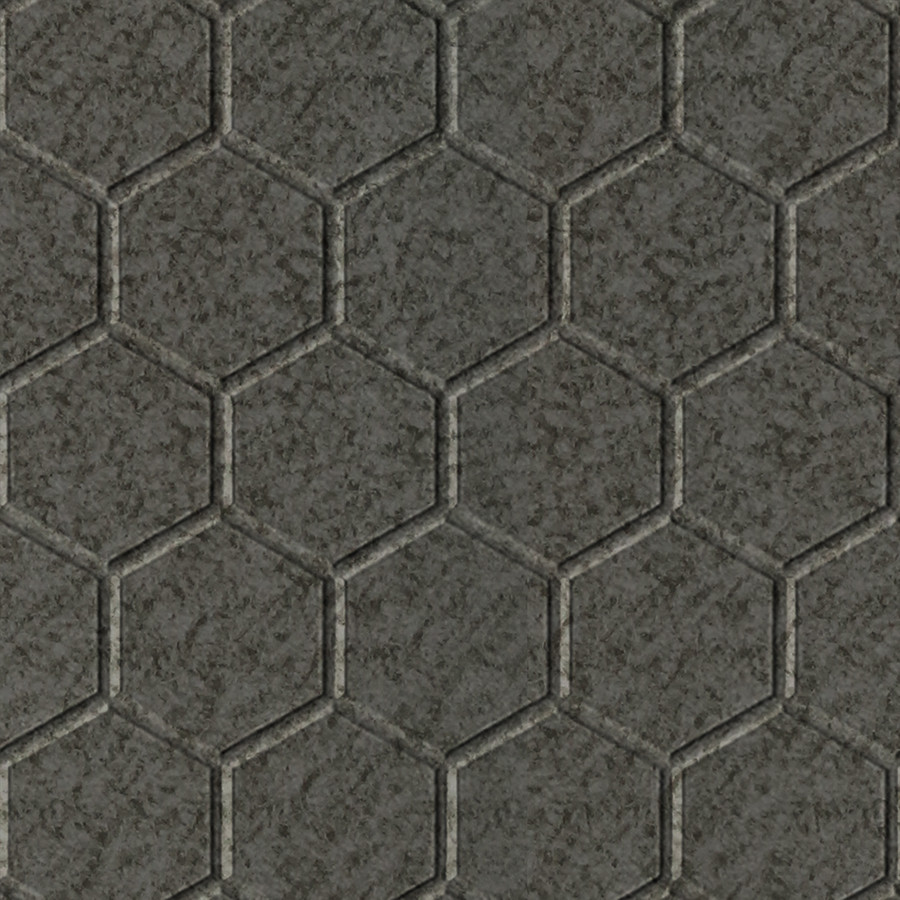 Hex Tile MirroFlex 4x8 Glue Up PVC 3D Wall Panels