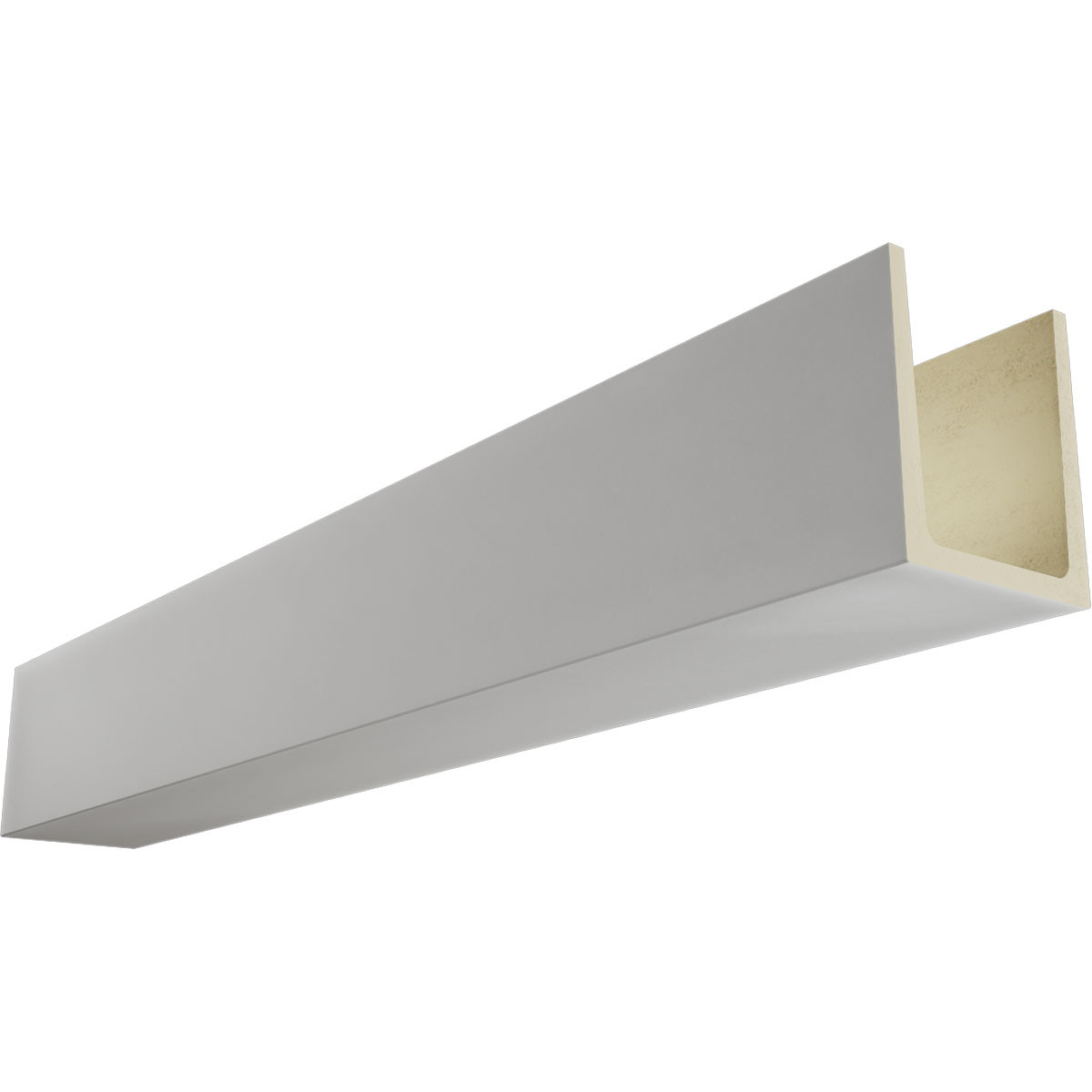 Heritage Faux Wood Ceiling Beams - 3-Sided & 8 ft. Length