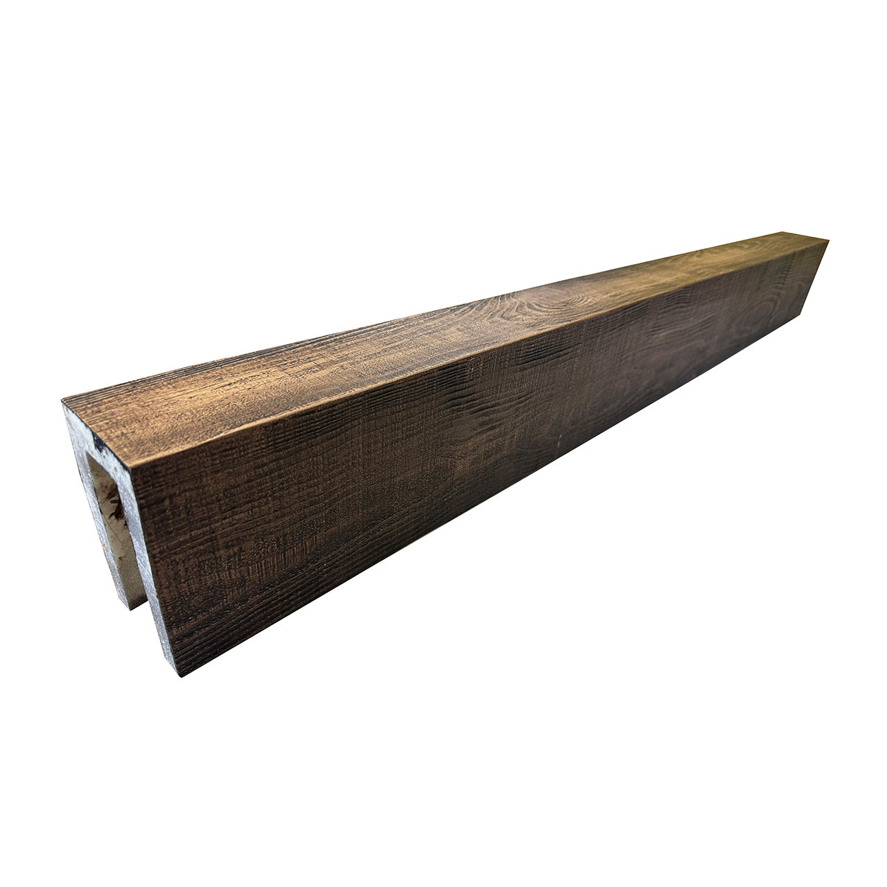 Heritage Faux Wood Ceiling Beams - 3-Sided & 10 ft. Length