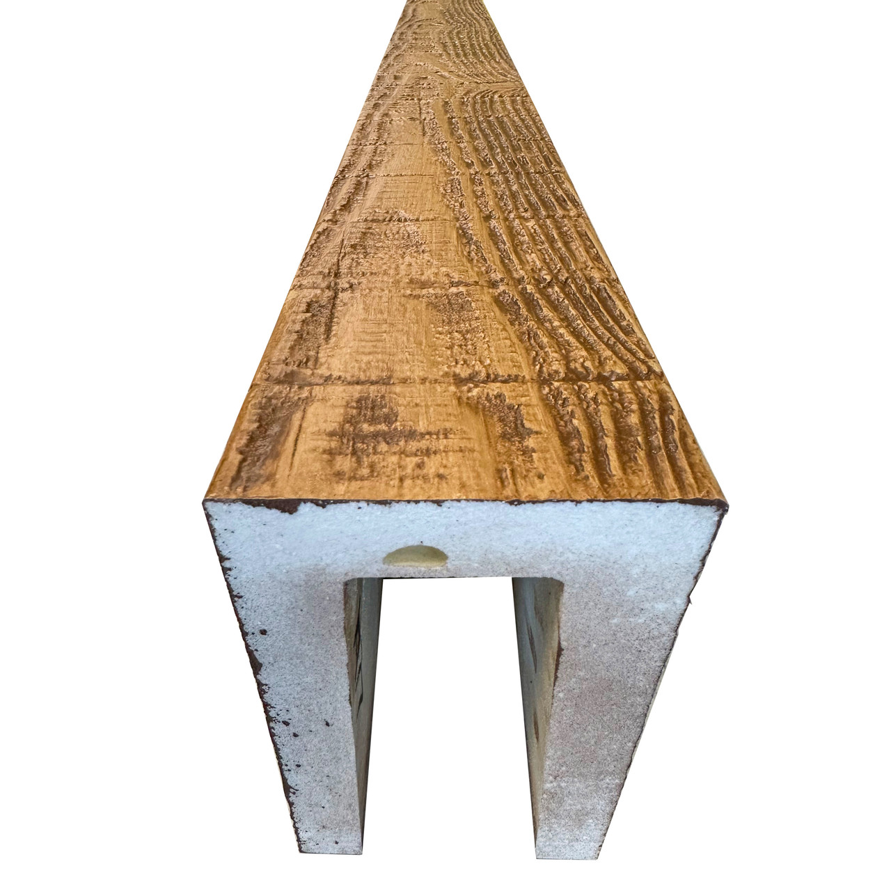 Heritage Faux Wood Ceiling Beams - 3-Sided & 8 ft. Length