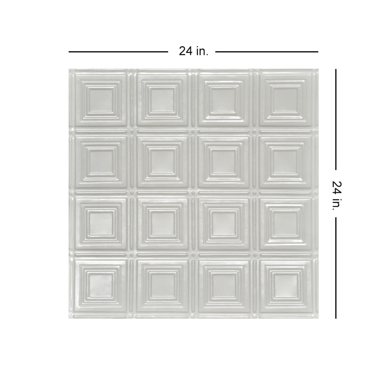Shanko #204 - 5th Avenue Acoustic Ceiling Tile | Decorative Ceiling Tiles