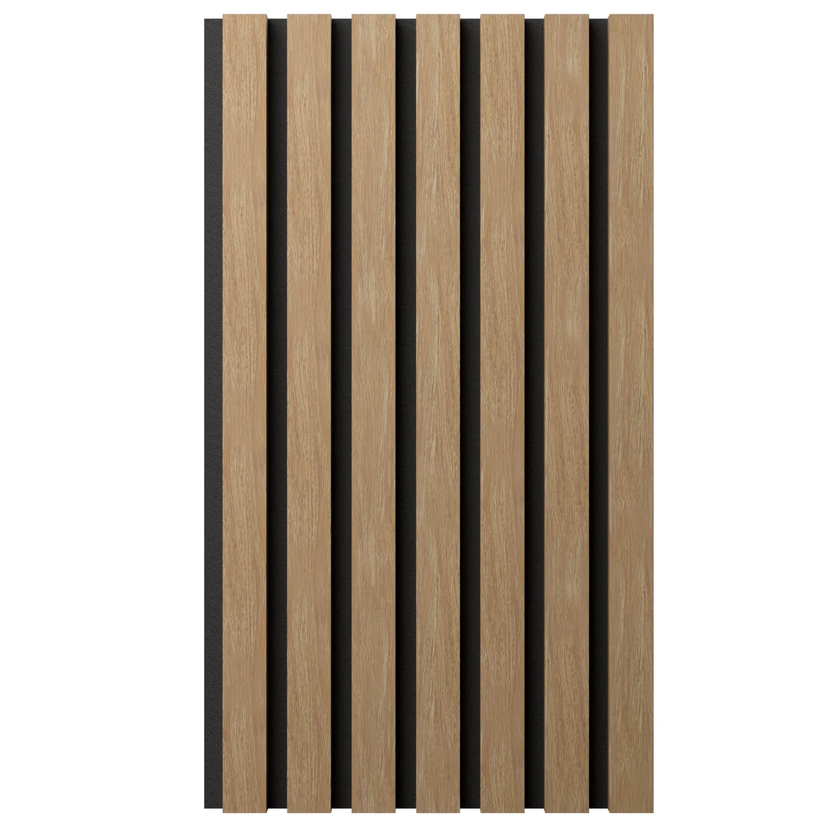 Noise Cancelling Small Slat Wall Panels - 94.5x11.75" | DCT