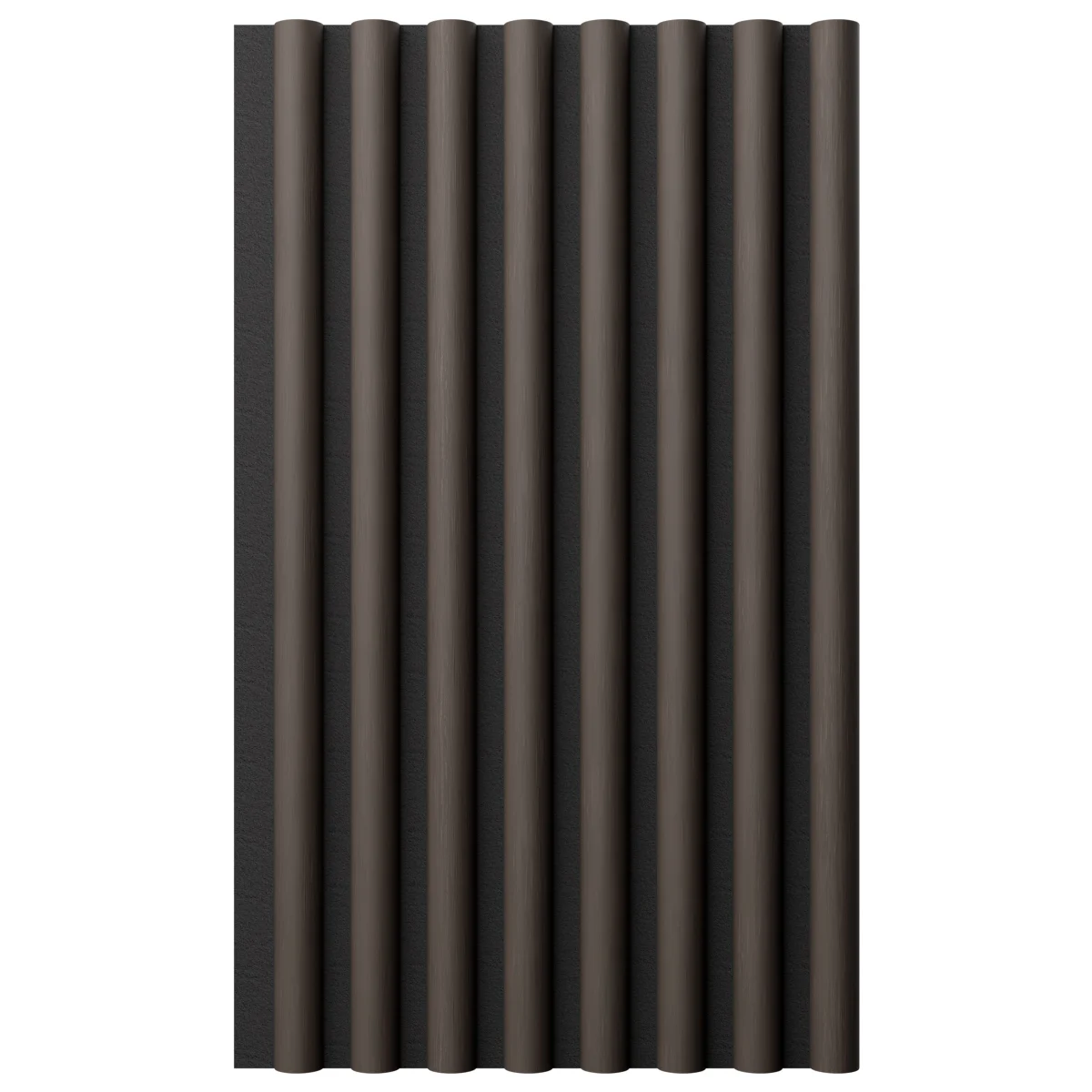 AcoustixPro Noise Cancelling Half-round Slat Wall Panels 94.5x11.75" | DCT