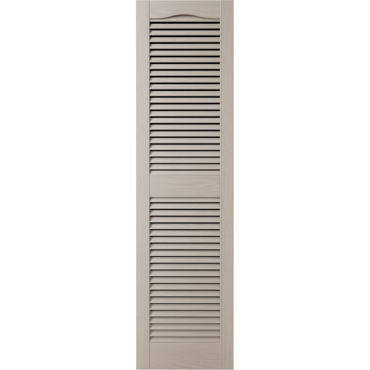 Lifetime Vinyl, Open Louver Shutters, w/Shutter-Loks (Per Pair)