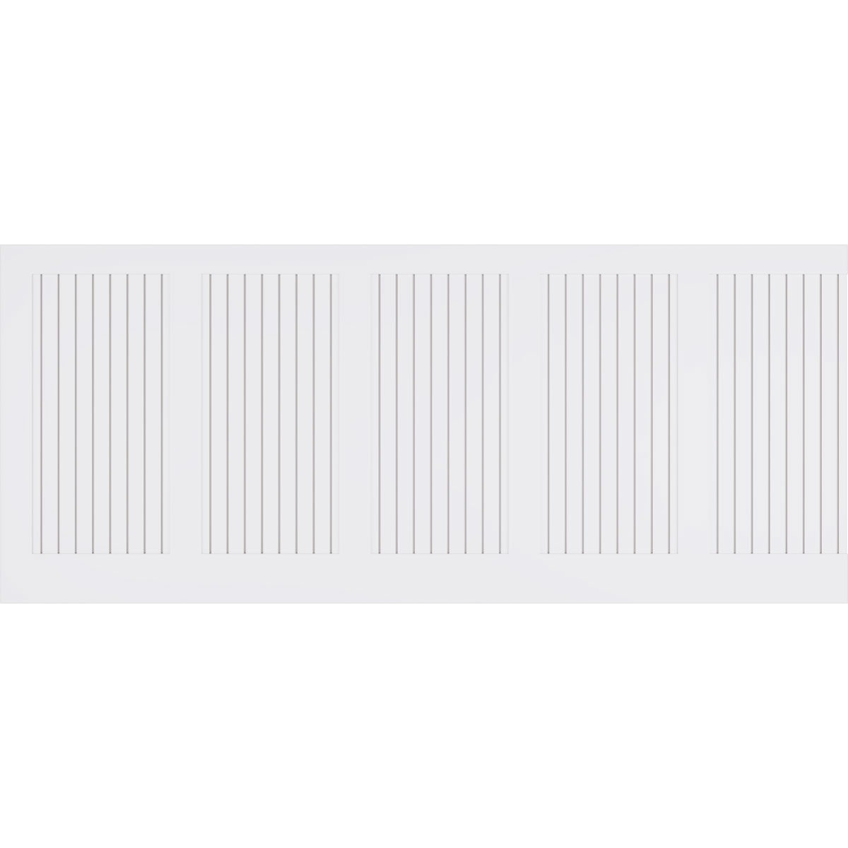 Framed Beadboard PVC Wainscot Paneling Kit