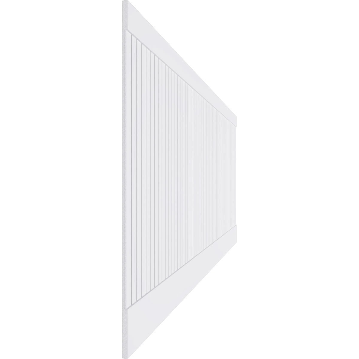 Beadboard PVC Wainscot Paneling Kit