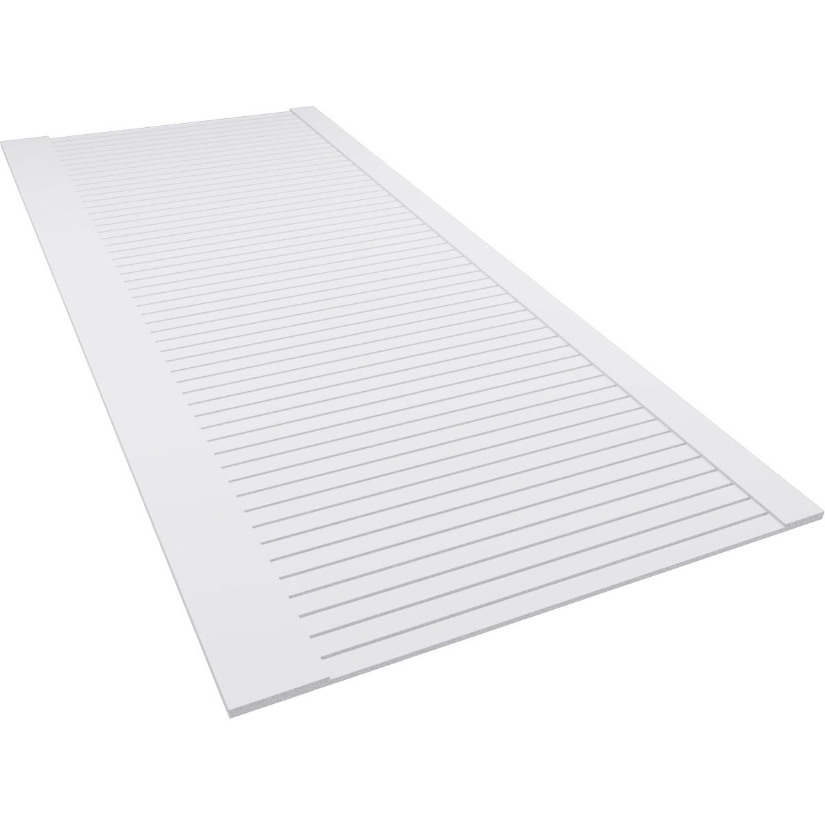 Beadboard PVC Wainscot Paneling Kit