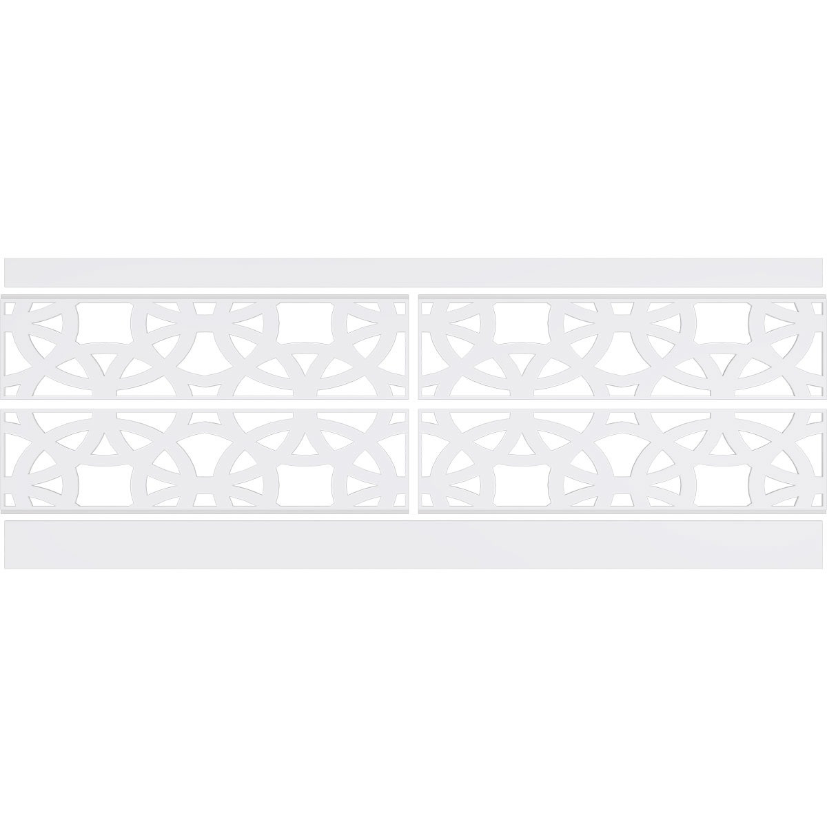 Brownsville PVC Wainscot Paneling Kit