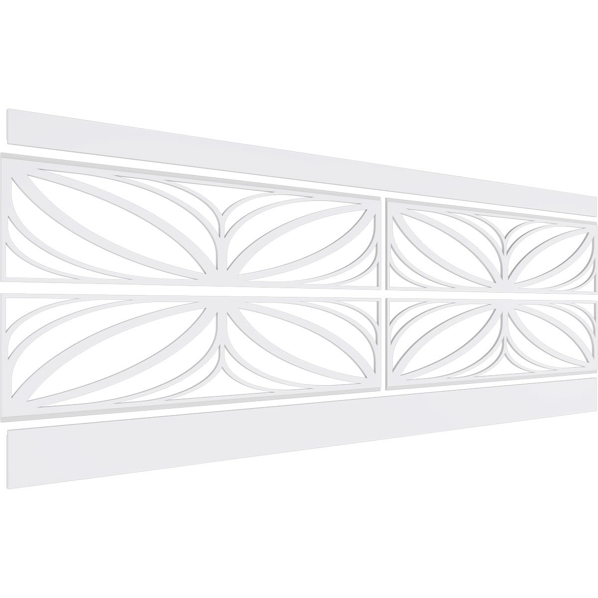 Otis PVC Wainscot Paneling Kit