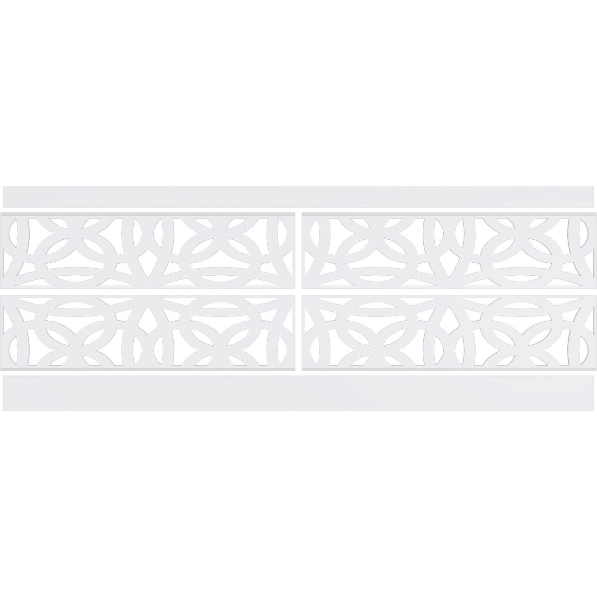 Baytown PVC Wainscot Paneling Kit
