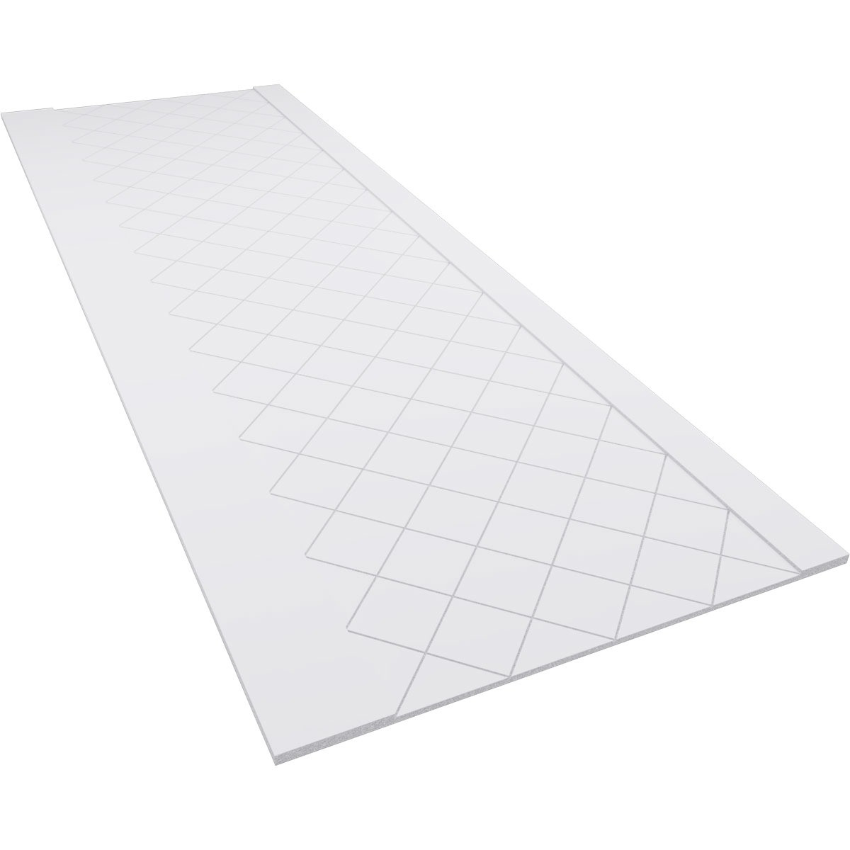 Checkerboard PVC Wainscot Paneling Kit