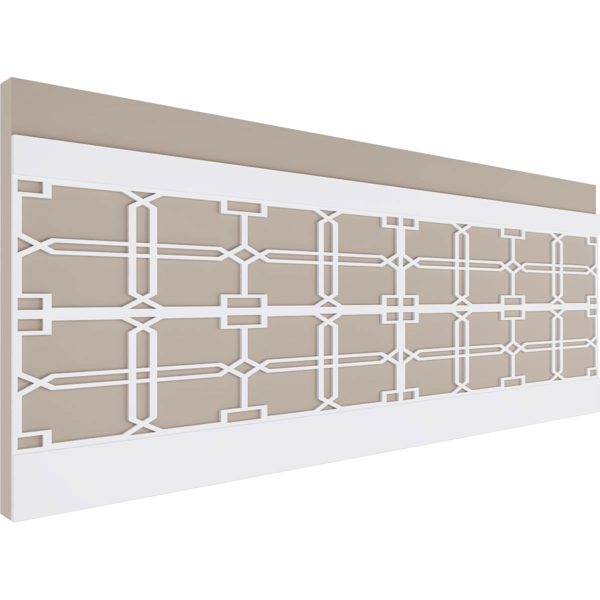 Englewood PVC Wainscot Paneling Kit