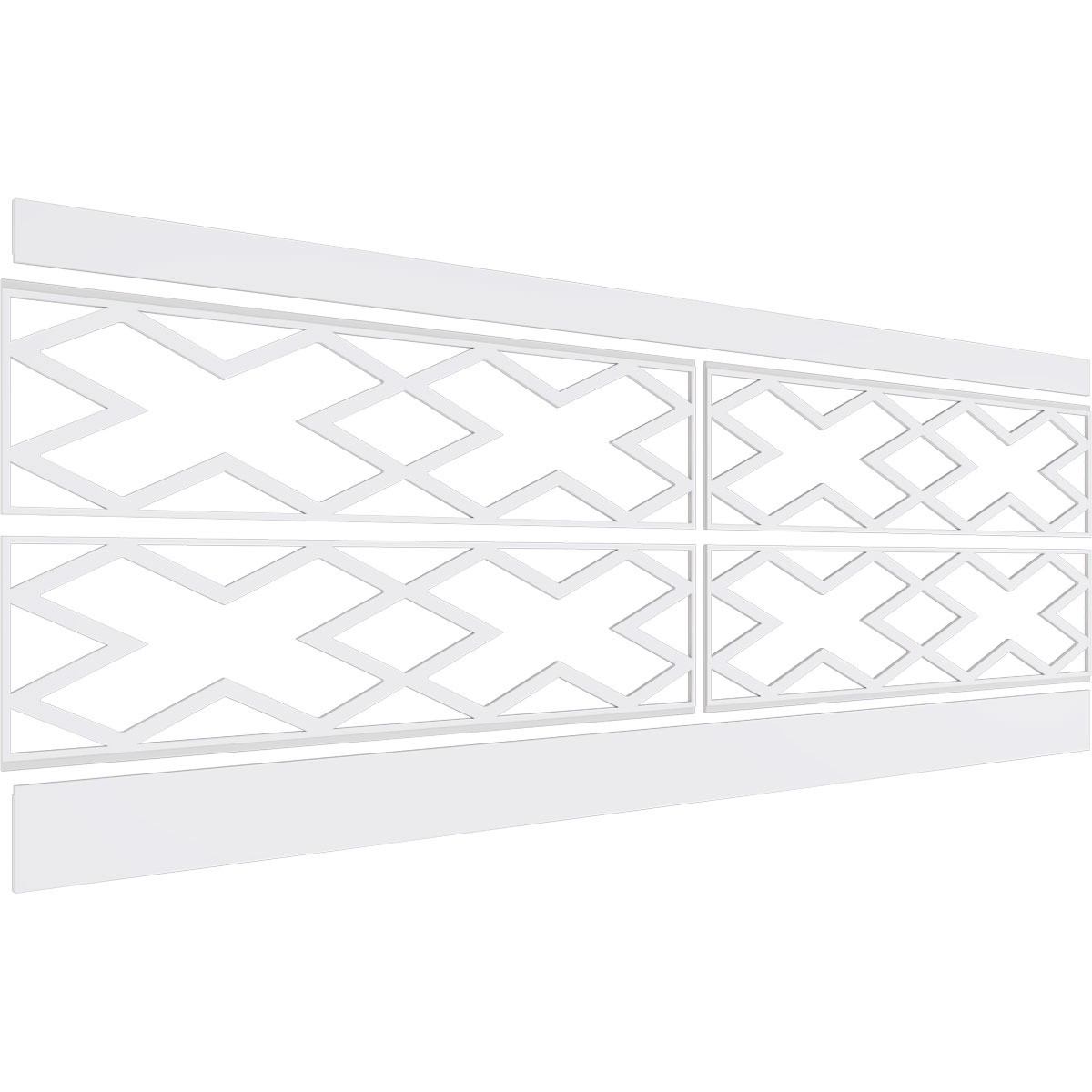 Fowler PVC Wainscot Paneling Kit