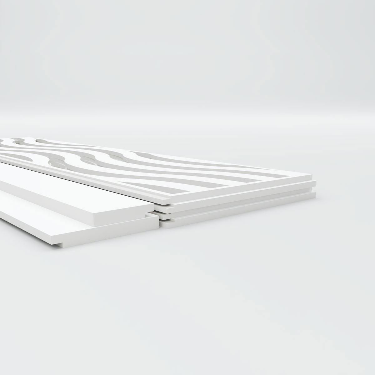 Parker PVC Wainscot Paneling Kit