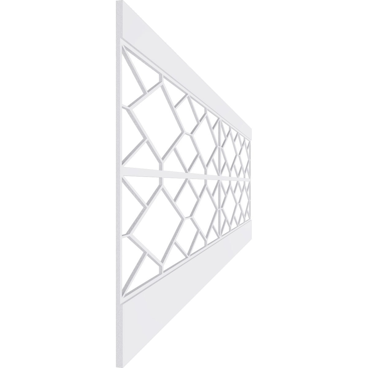 Hudson PVC Wainscot Paneling Kit