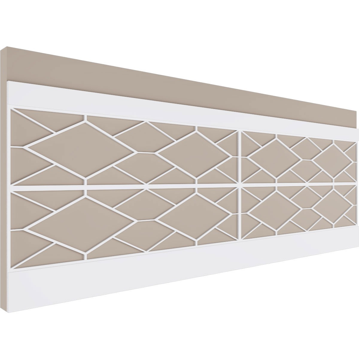 Hudson PVC Wainscot Paneling Kit