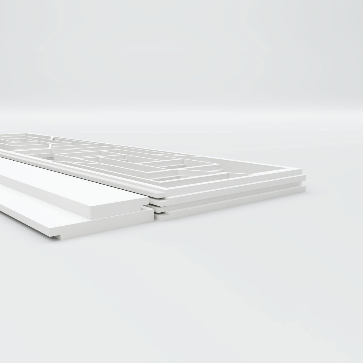 Loveland PVC Wainscot Paneling Kit