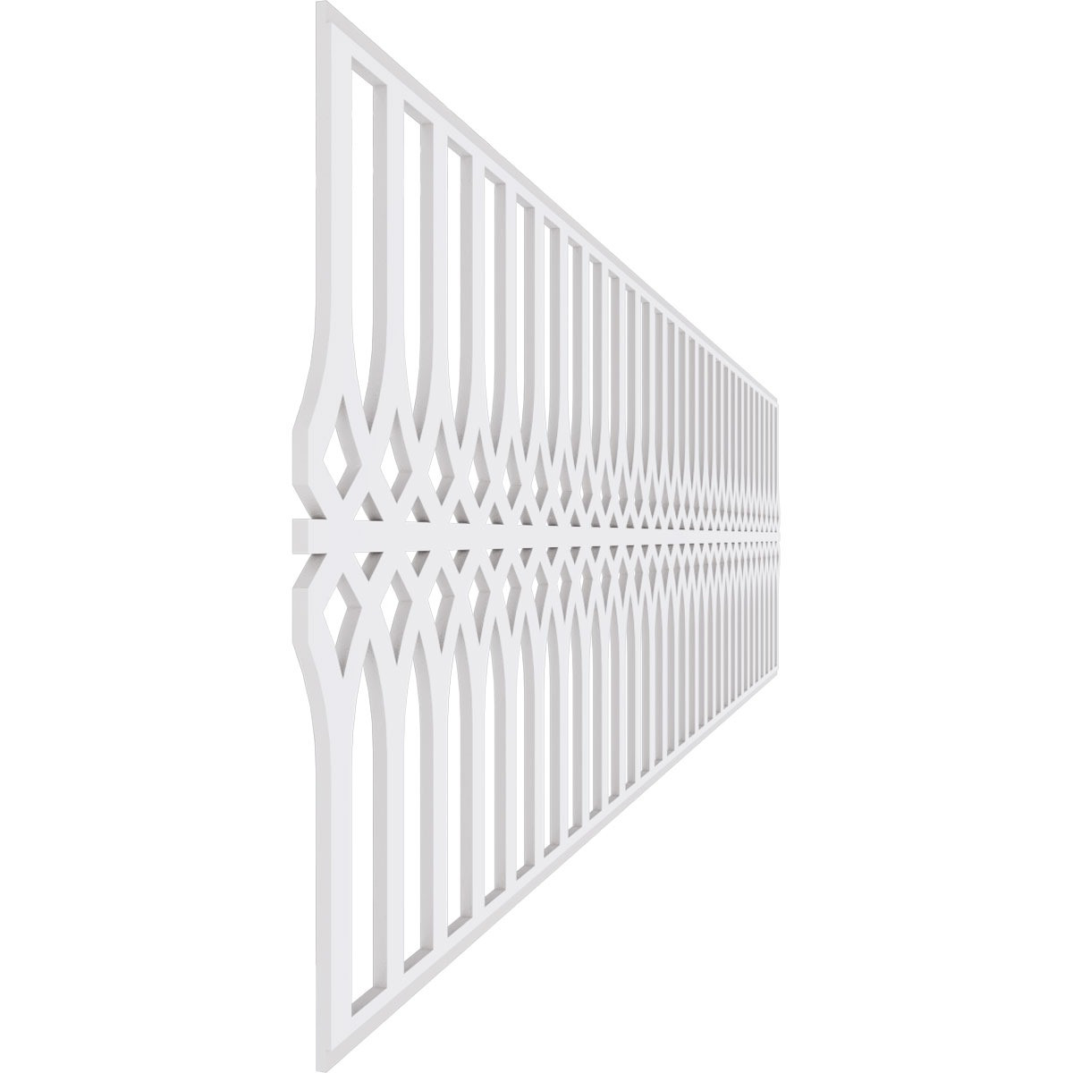 Cedar Park Fretwork Wainscot Wall Panel - (Pack of 4)
