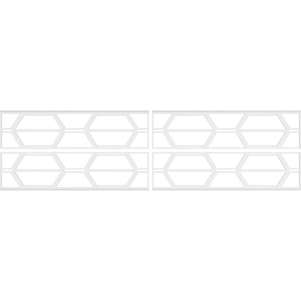Greeley Fretwork Wainscot Wall Paneling - (Pack of 4)