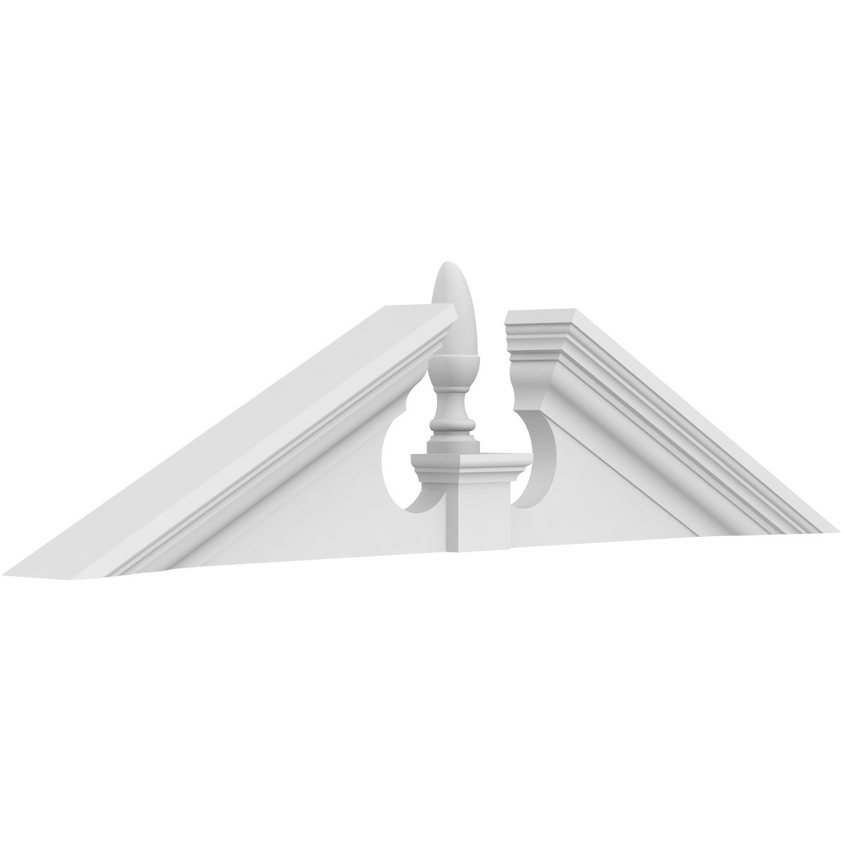 Acorn Architectural Grade PVC Pediment