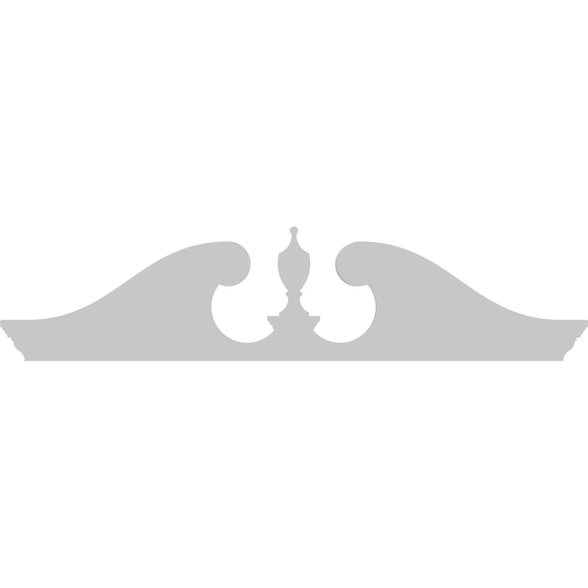Rams Head Architectural Grade PVC Pediment