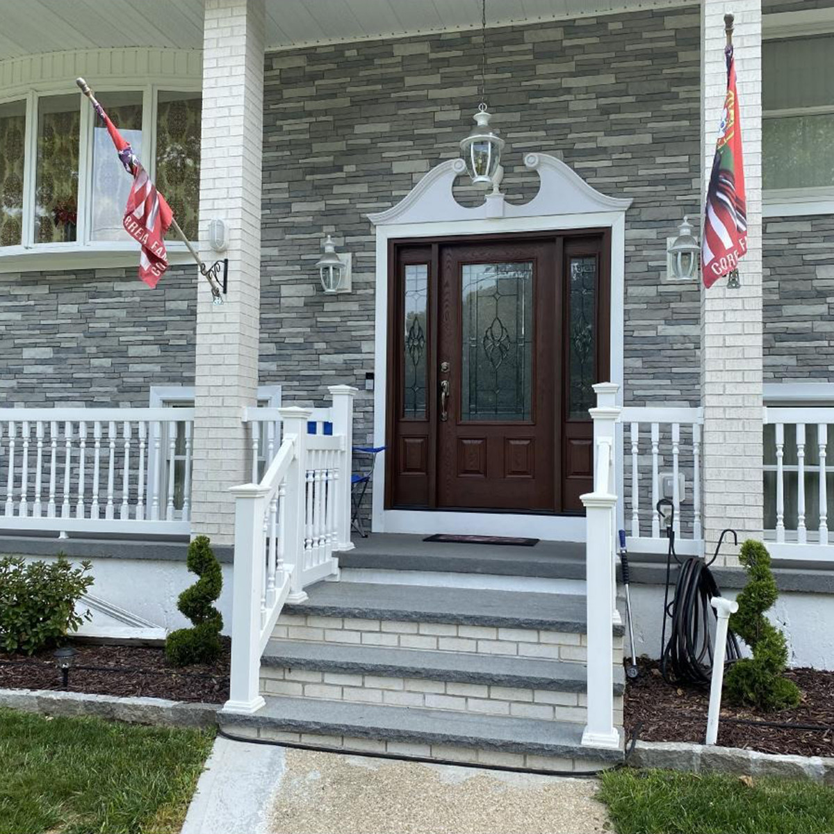 Rams Head Architectural Grade PVC Combination Pediment