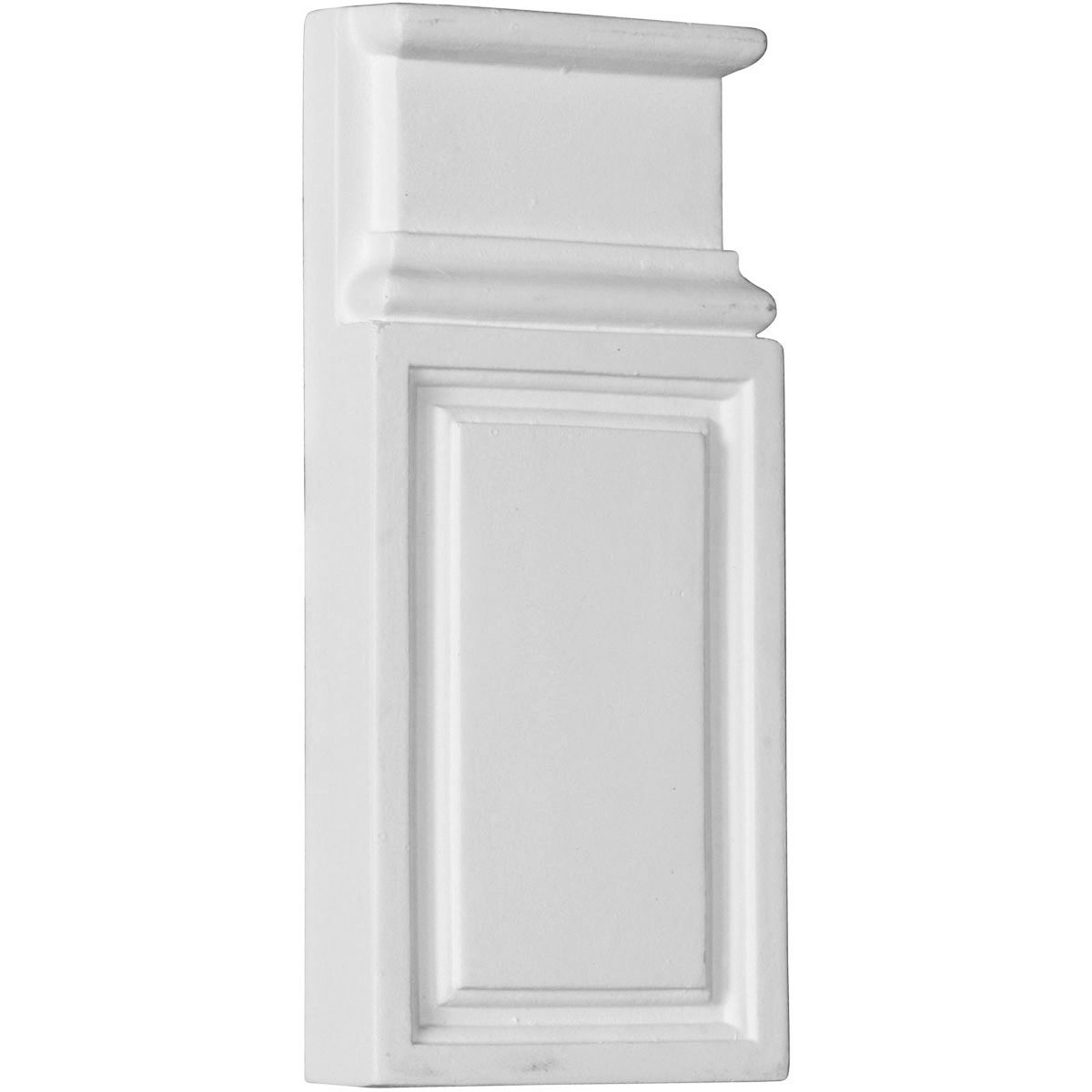 Endurathane Classic Plinth Block 4-3/8 in x 9-5/8 in x 1-1/4 in