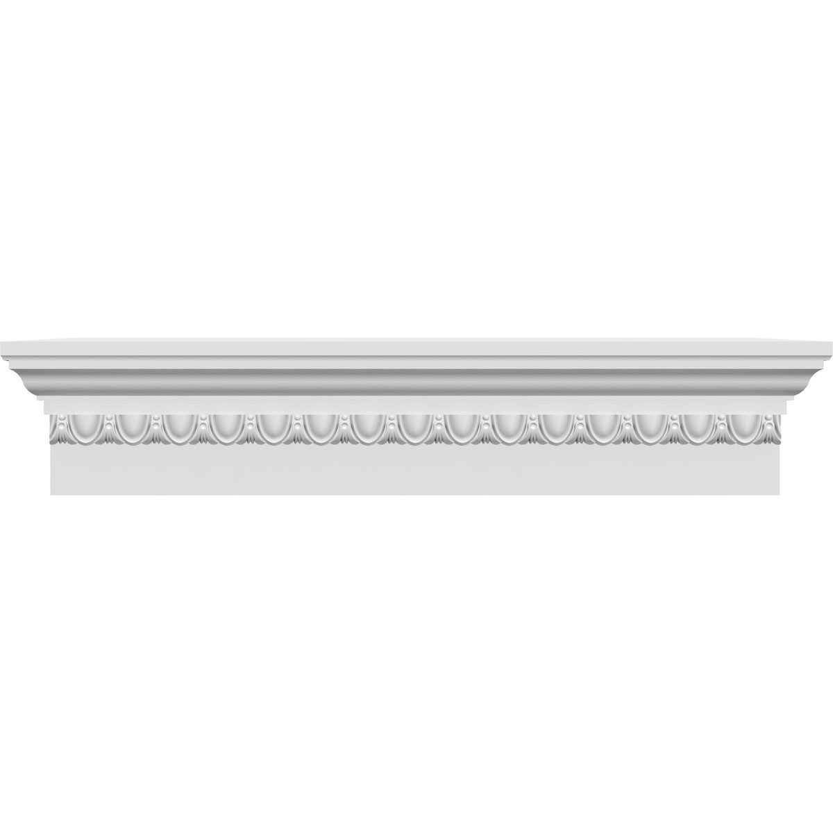 Endurathane Traditional Crosshead with Trim, 9 in, Factory Primed