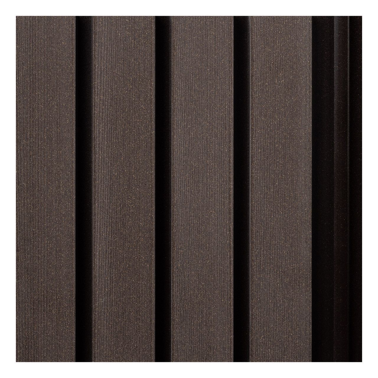 Aris Square Interior & Exterior Wall Slat Panels 120 in x 8 in - (Pack ...