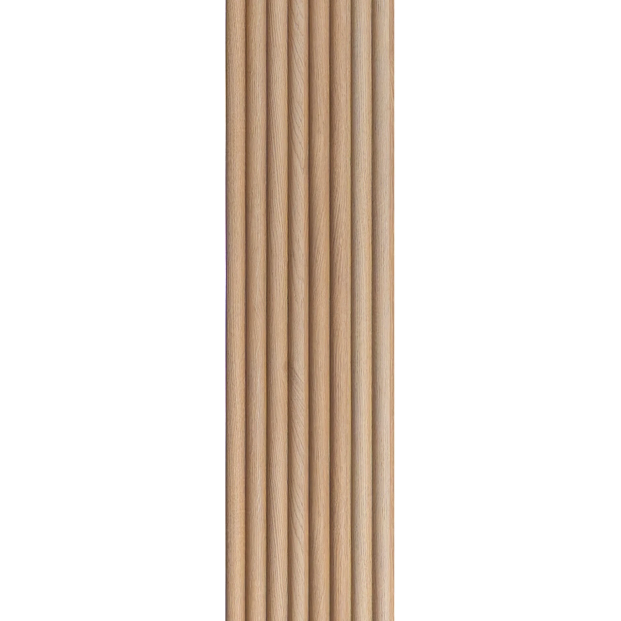 Contour Round Polystyrene Wood Ceiling Panels 93.7 in x 4.7 in - Pack