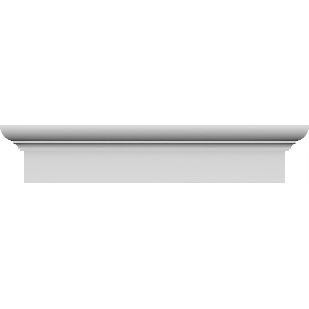 Endurathane Strickland Crosshead with Trim, 6 1/4 in, Factory Primed