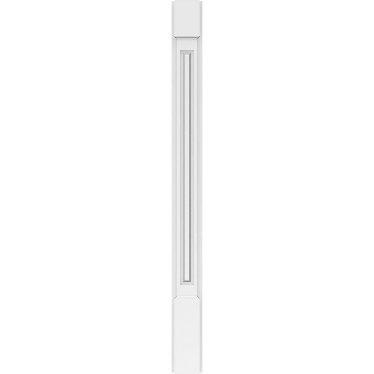TrueCraft Raised Panel Pilaster with Capital & Base, Architectural ...