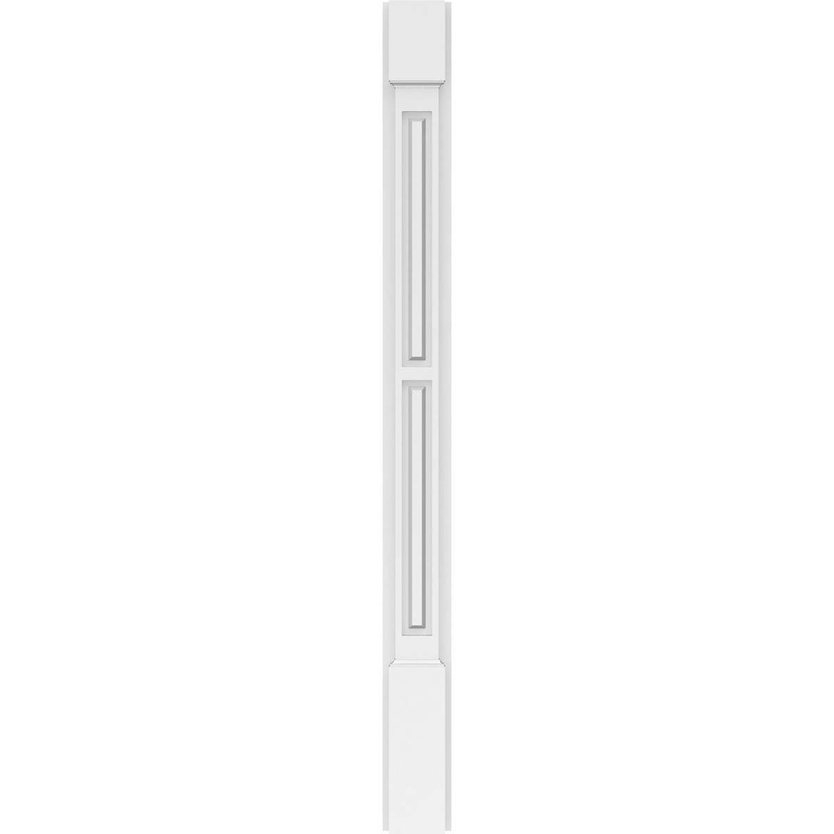 TrueCraft Two Equal Raised Panel Pilaster with Capital & Base ...