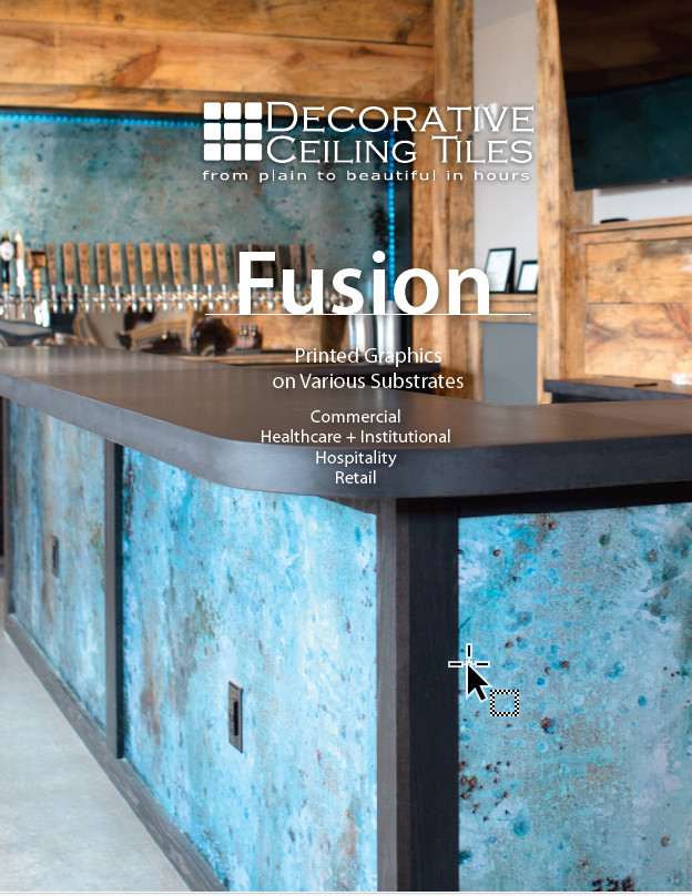 Fusion - Paperback Catalog - Decorative Ceiling Tiles, Inc. Store