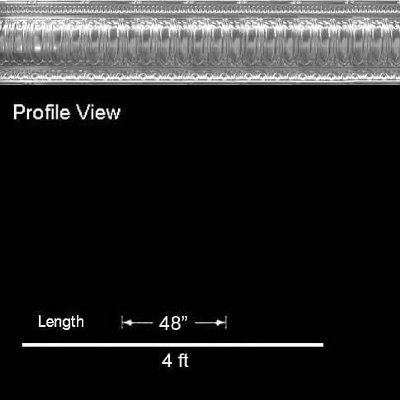 Custom Color - Tin Cornice - Powder Coated
