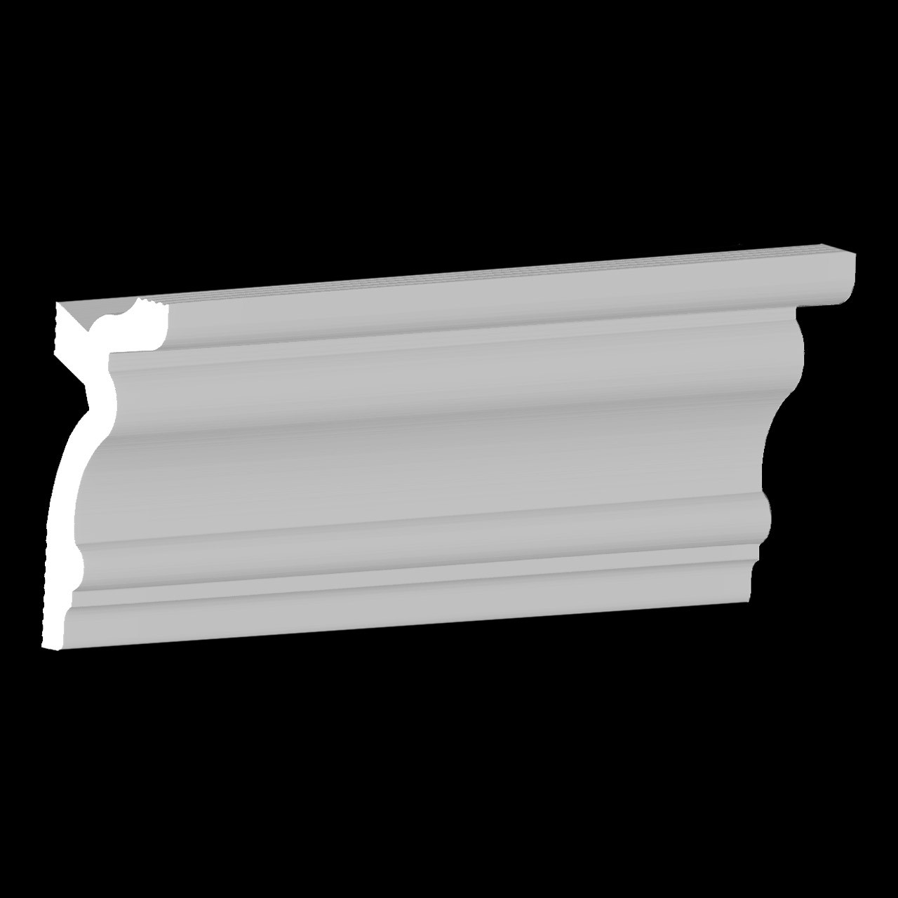 Styrofoam Crown Molding PU Carving Corner Molding New Design Interior