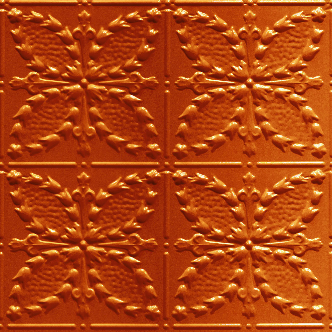 Flutterby - Shanko - Powder Coated - Tin - Ceiling Tile - #335