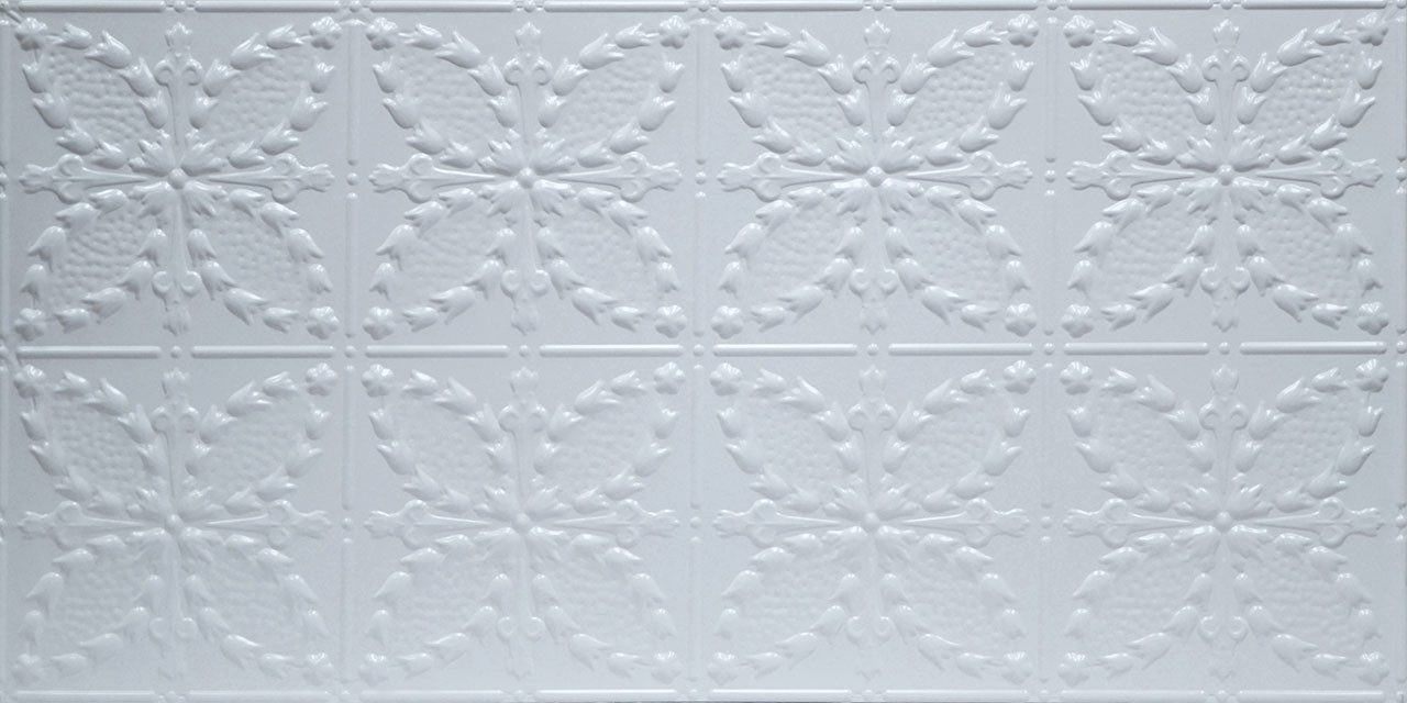 Flutterby - Shanko - Powder Coated - Tin - Ceiling Tile - #335
