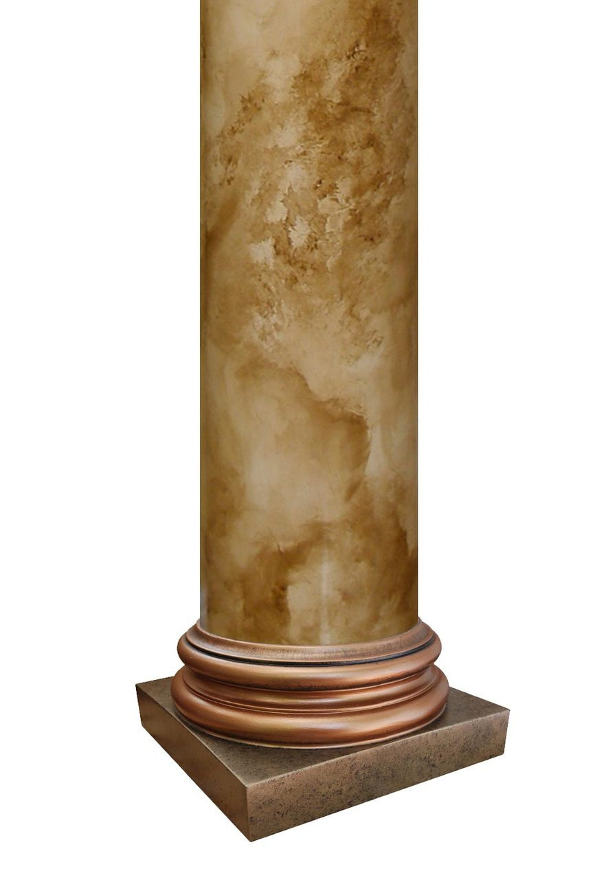 Roman Corinthian - FAD Faux Marble Finish Column - #CPF-003-RC