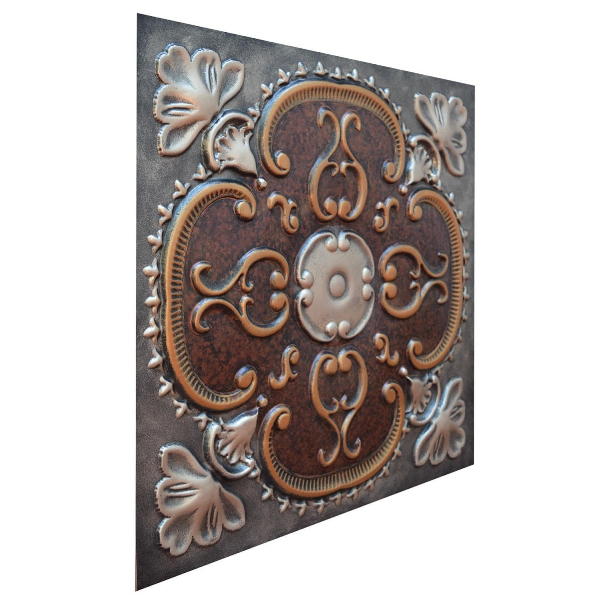 #CTF-010-2 Alhambra II FAD Hand Painted Ceiling Tile | DCT
