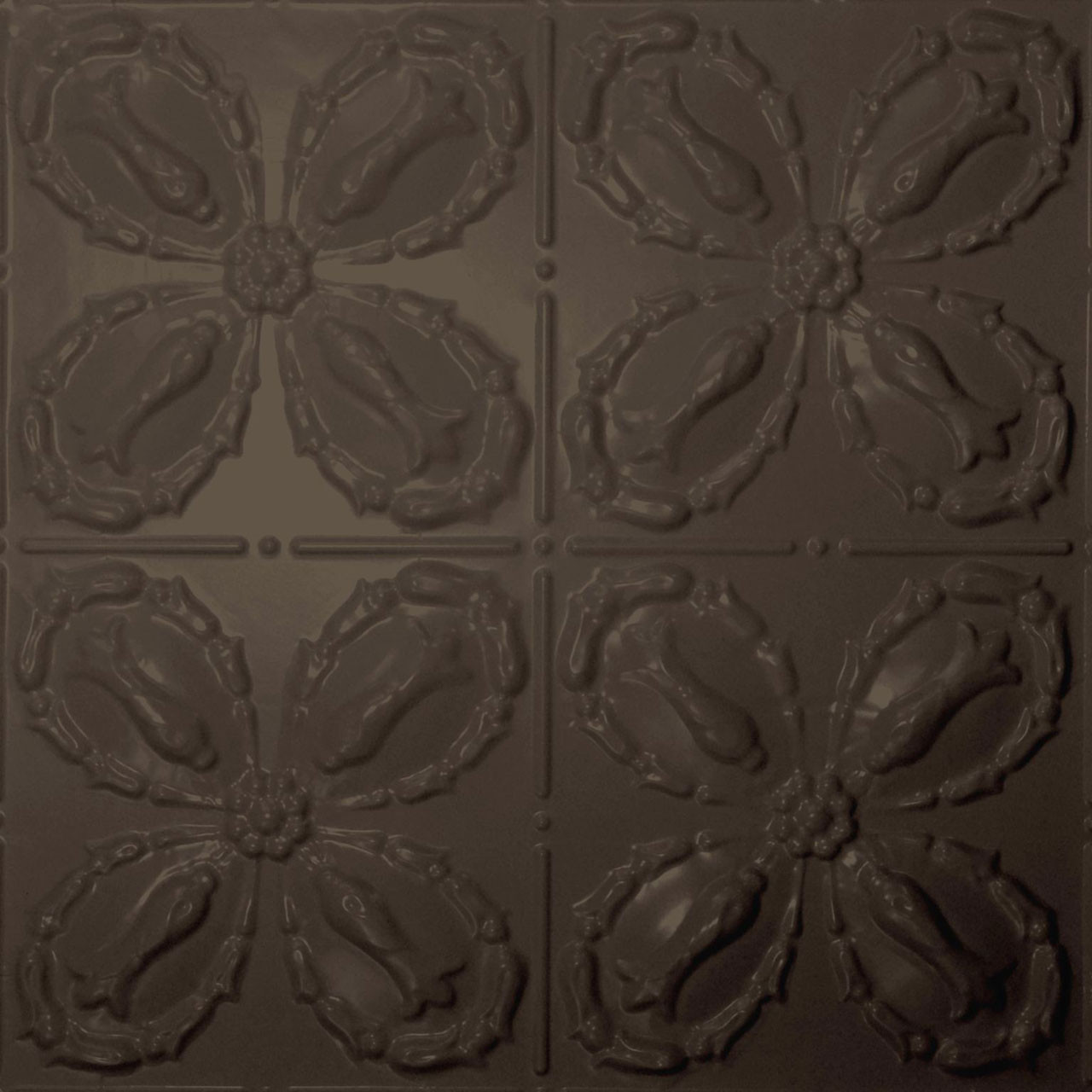 Dumont - Shanko - Powder Coated - Tin Ceiling Tile - 24 in x 24 in - #300