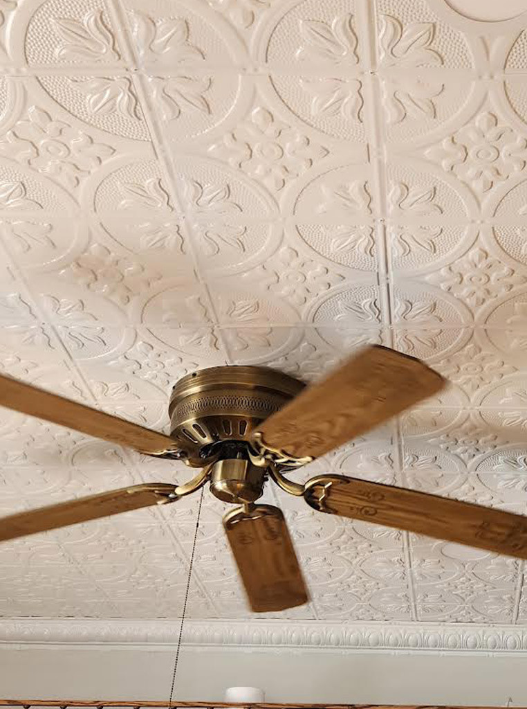 Puffed Archways - Shanko Powder Coated Tin Cornice 4.3 in. Wide 4 ft ...