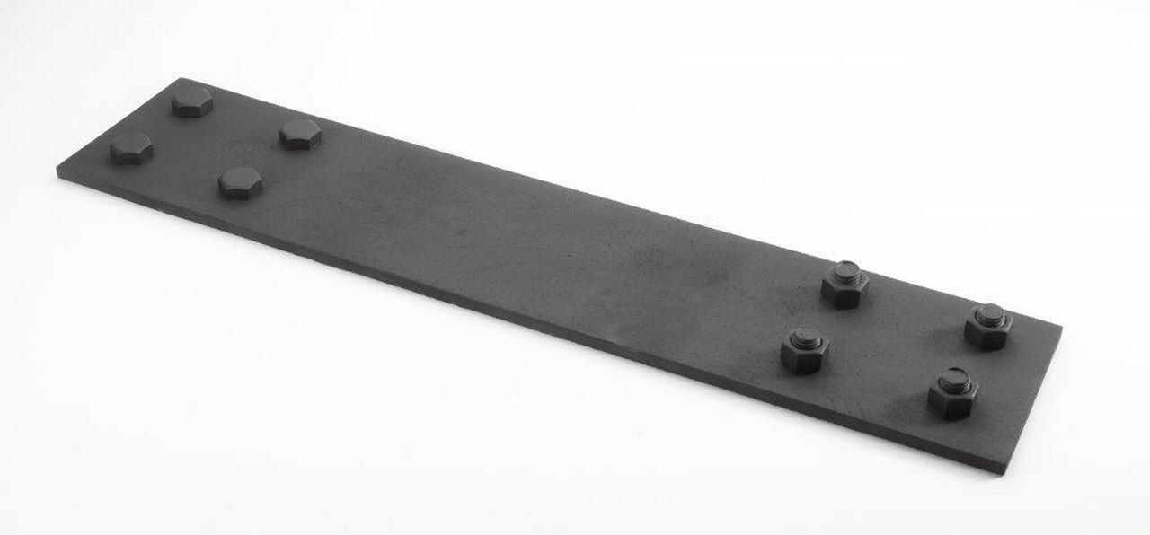 Faux Iron Double Bolt Beam Straps