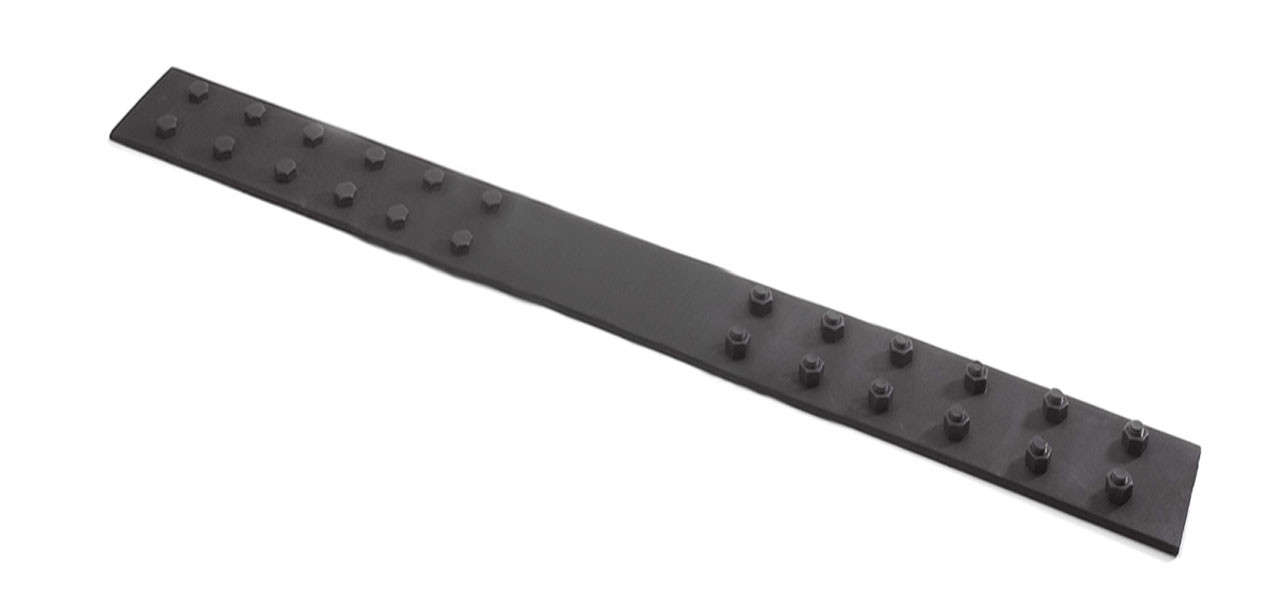 Faux Iron Double Bolt Beam Straps