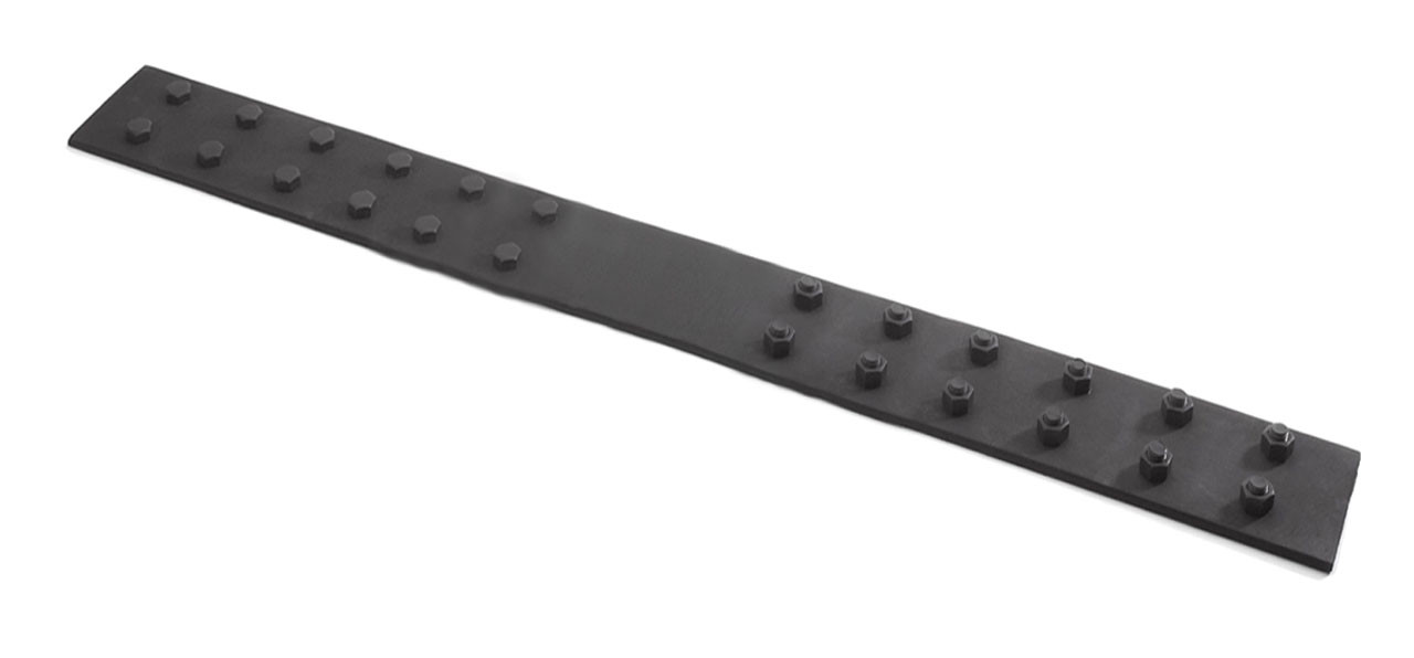Faux Iron Double Bolt Beam Straps